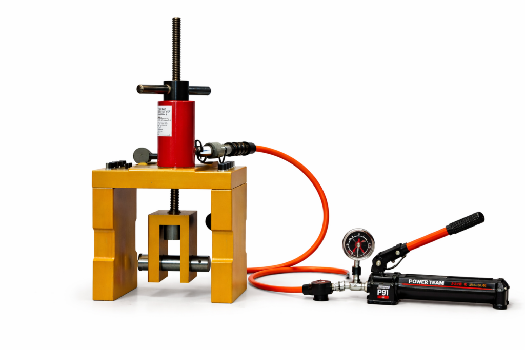 Heavy-Duty Pad Eye Load Test Frame with Hydraulic System - Vertex Line ...